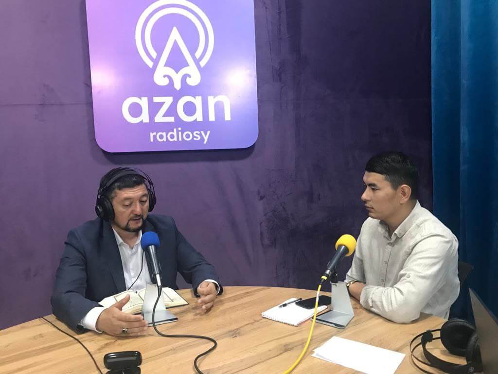 Мүфтият өкілдері «Azan» радиосында сұхбат берді | AMIN.KZ